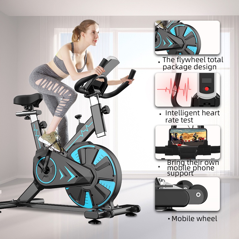 FlyWheel Spin Bike Spin Bike Stationary Bicycle Cardio Fitness Cycle ...