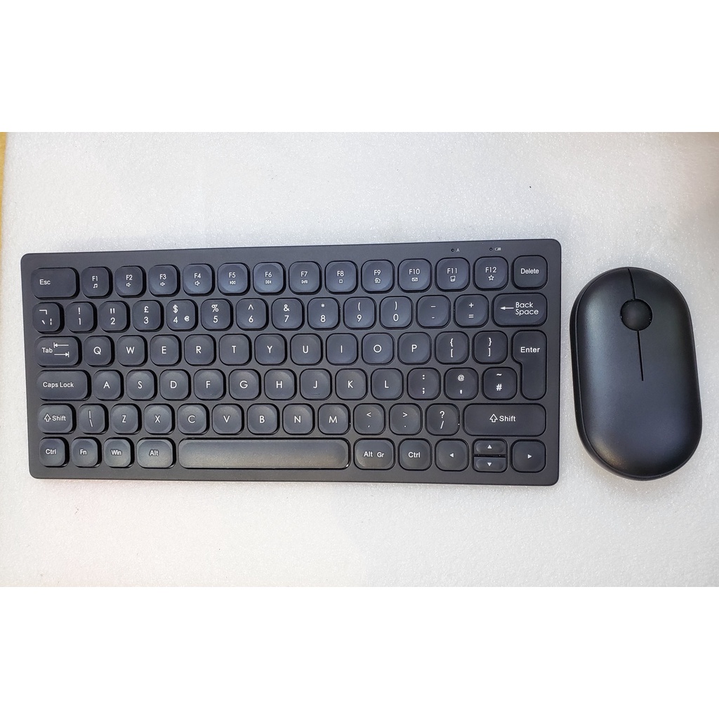 K810 Wireless Keyboard & Mouse Combo – Sleek, Silent, and Efficient (Black) | Shopee Singapore