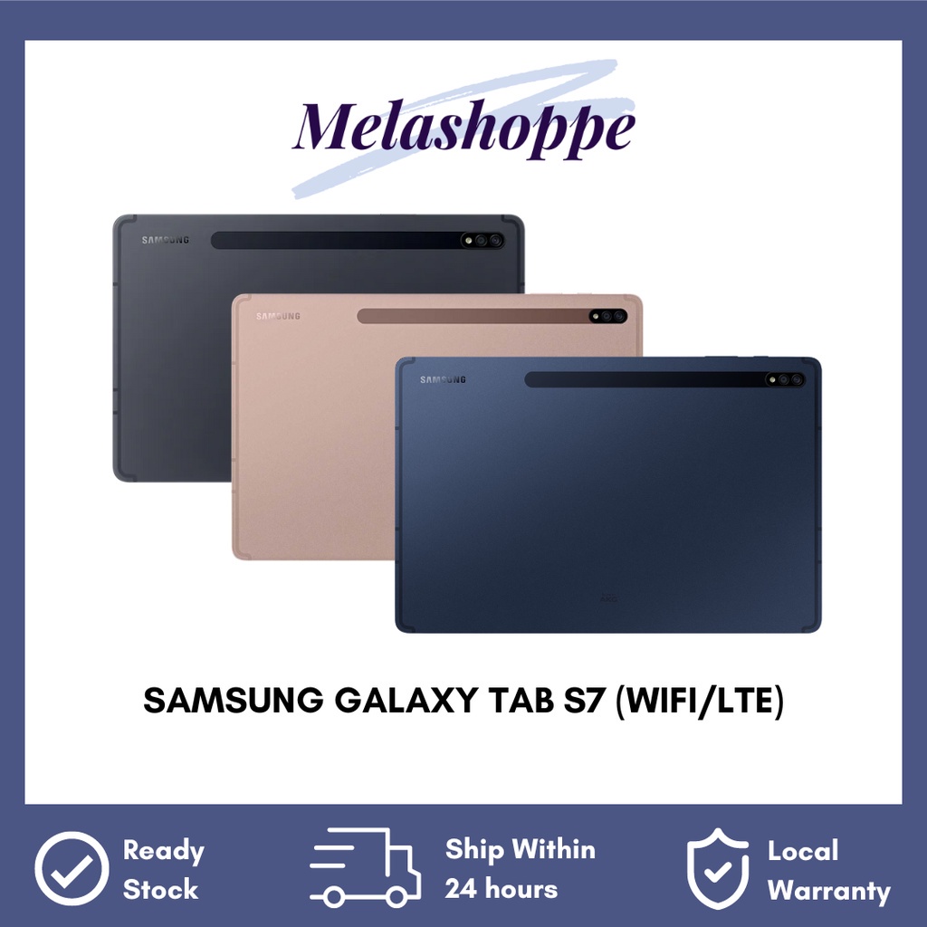 Samsung Galaxy Tab S7 WiFi/LTE (Local Set) | Shopee Singapore