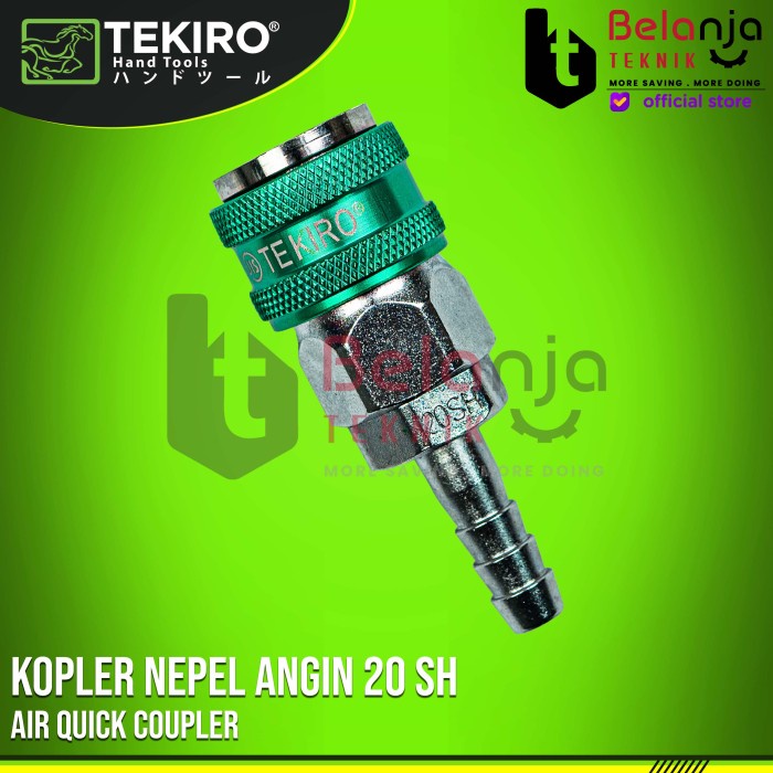 Tekiro Air Quick Coupler One Touch 20sh Air Quick Coupler Connection ...