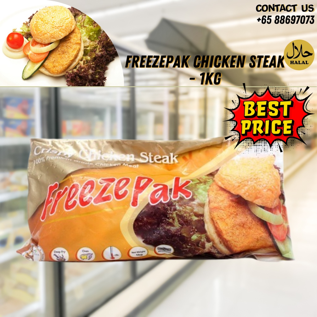 Freezepak Chicken steak - 1kg | Shopee Singapore