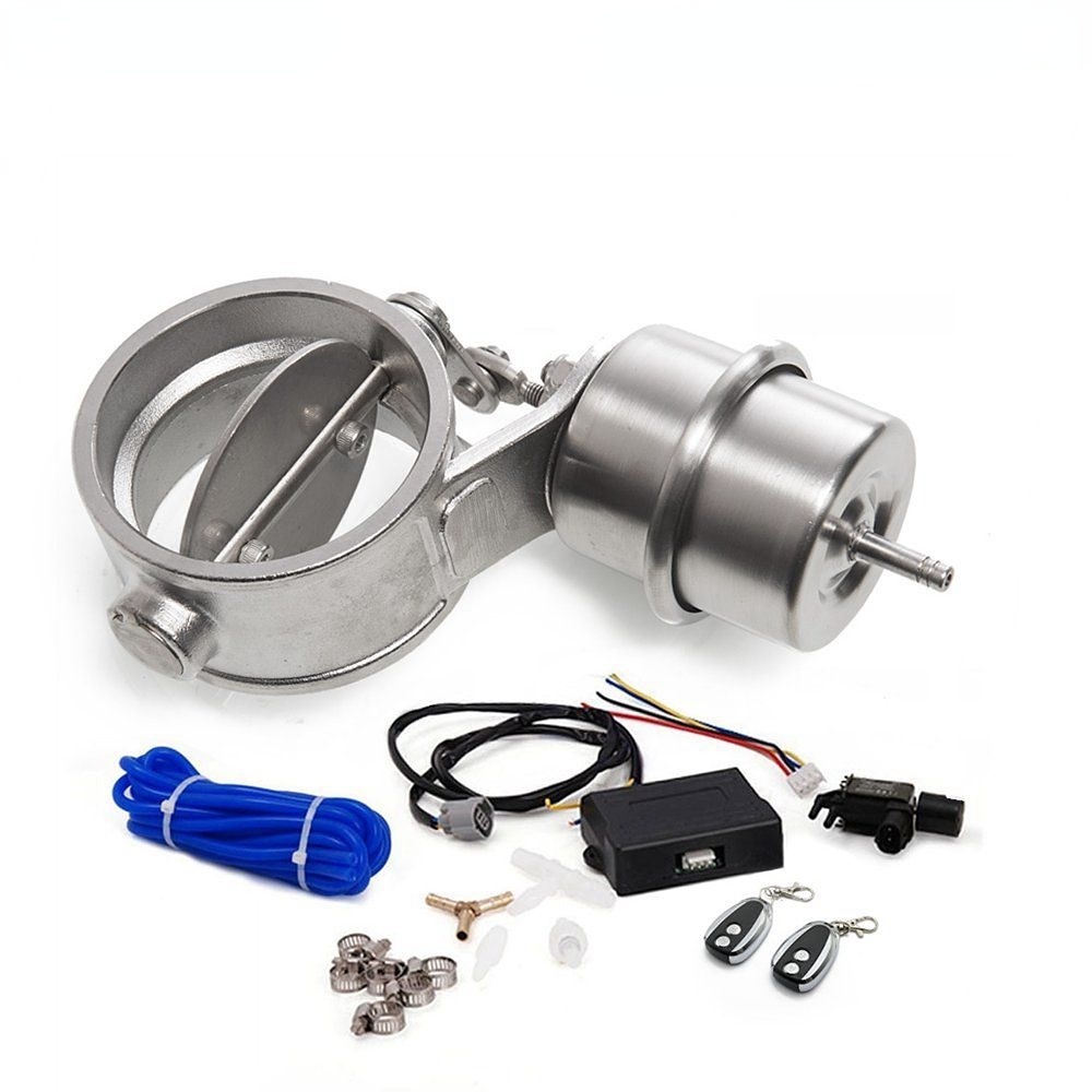 Exhaust Control Valve Set Cutout 2.3" 60mm Pipe Open With Boost ...