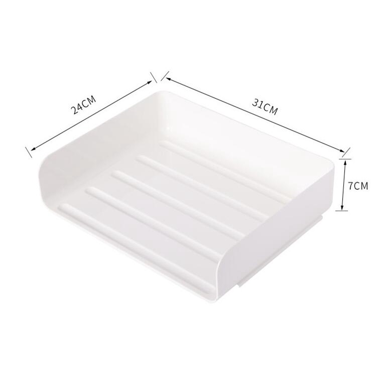 Stackable A4 Paper Trays Desktop File Tray Document Paper Organizer ...