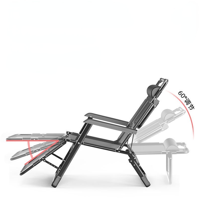 Lunch Break Recliner Folding Chair Chair Backrest Adult Simple Recliner ...