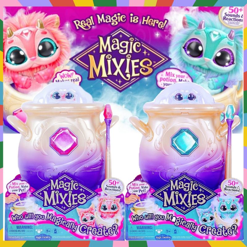 Authentic Magic Mixies- Magical Misting Cauldron /Genie Lamp | Shopee ...
