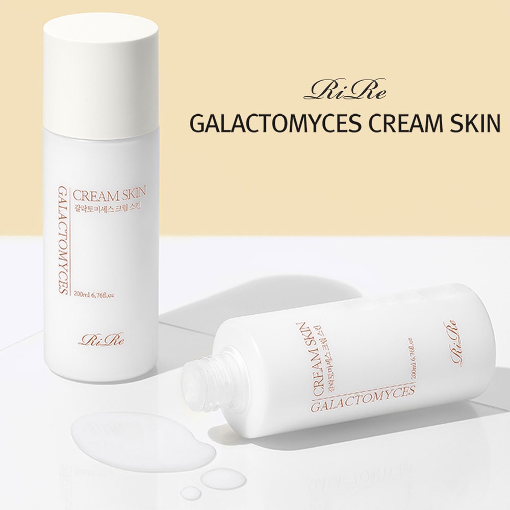 RiRe Galactomyces Cream Skin 200ml Galactomyces ferment filtrate 100 ...