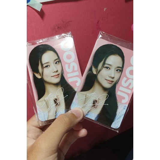 Pc blackpink X oreo | Jisoo official pc | Blackpink jisoo photocard | Official pc | Shopee Singapore