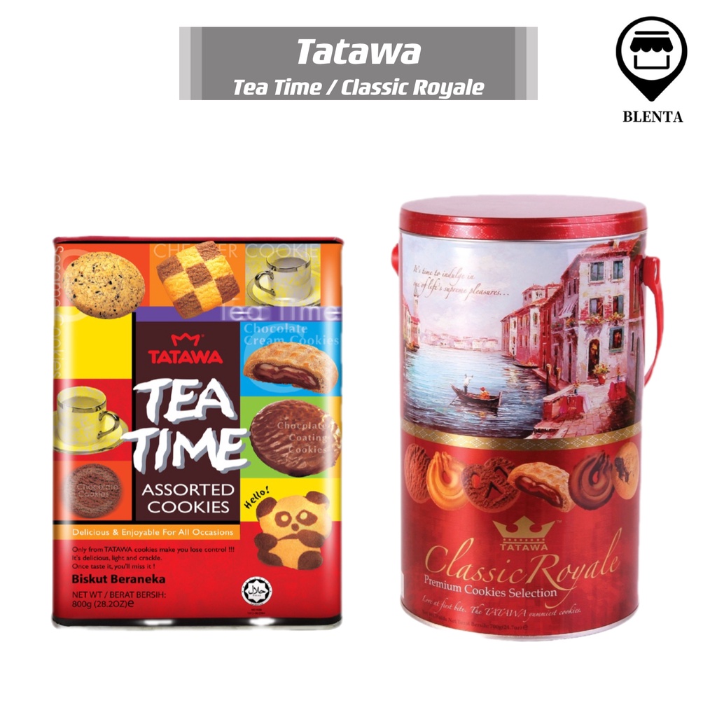 Tatawa Tea Time Assorted Cookies 800g /Classic Royale Premium Cookies Selection 700g🔥SG READY ...