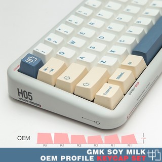 GMK Soy Milk Keycap Set 138Keys OEM Profiles PBT Dye-Sublimation ...