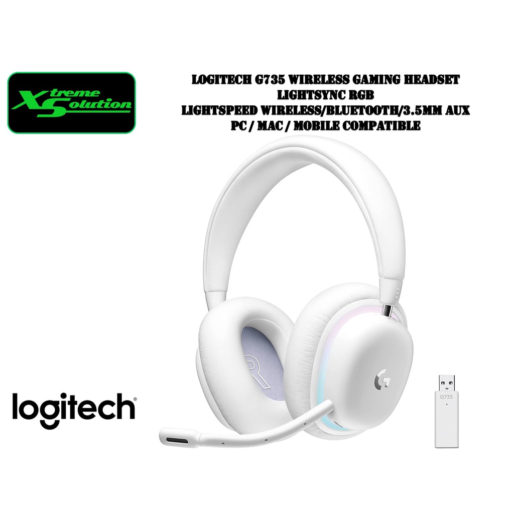 Logitech G735 Wireless Gaming Headset - Lightspeed Wireless With ...