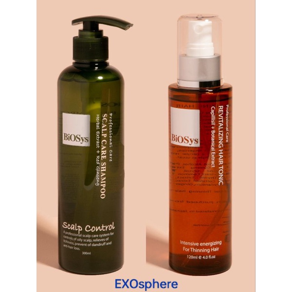 Biosys tonic and shampoo set | Shopee Singapore