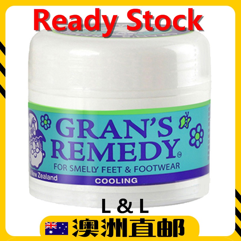 Gran's Remedy Foot Powder 50g - Cooling Flavour ( Made in New Zealand ...