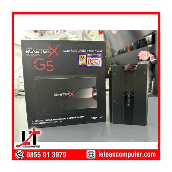 Creative Sound Card BlasterX G5 (Old) | Shopee Singapore