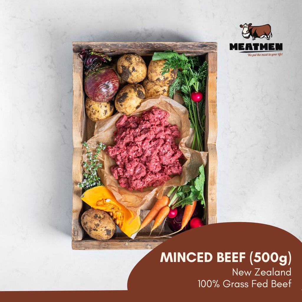 [CHILLED] NEW ZEALAND 100% GRASS FED PREMIUM MINCED BEEF (500g ...