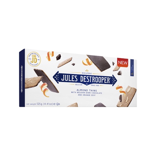 Jules Destrooper Almond Thins Chocolate with Orange Zest | Shopee Singapore