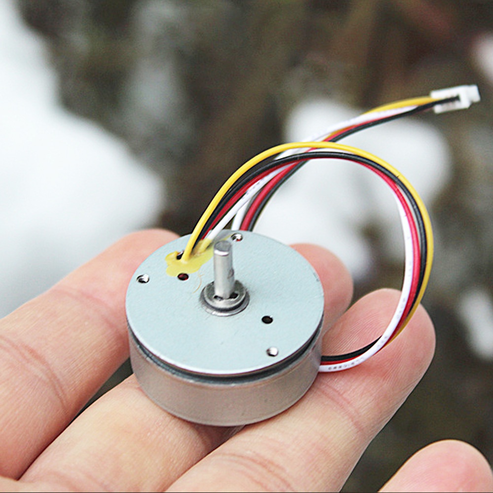 Micro DC Brushless Motor 3-phase 4-wire External Rotor DC 6-12V 9000RPM ...