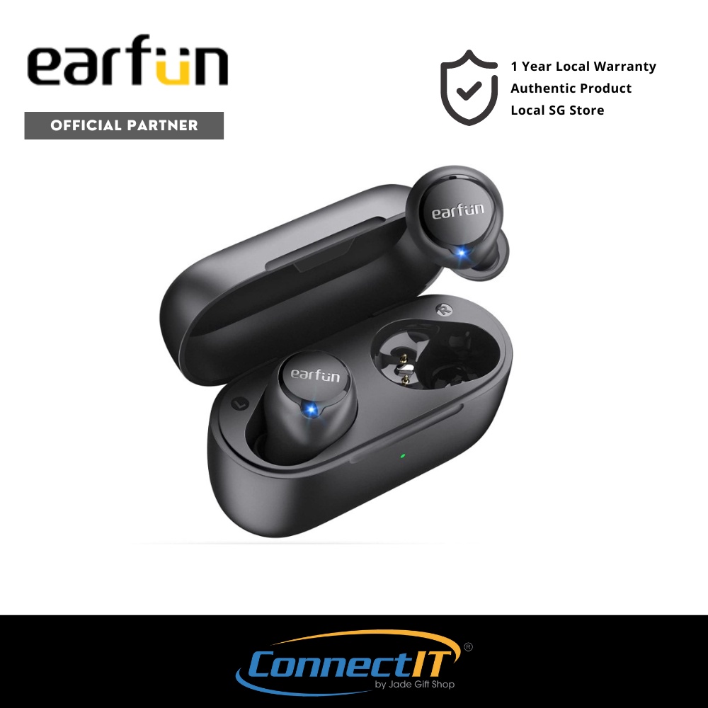 EarFun Free 2S Bluetooth 5.2 Earbuds with IPX7 and up to 30Hour ...