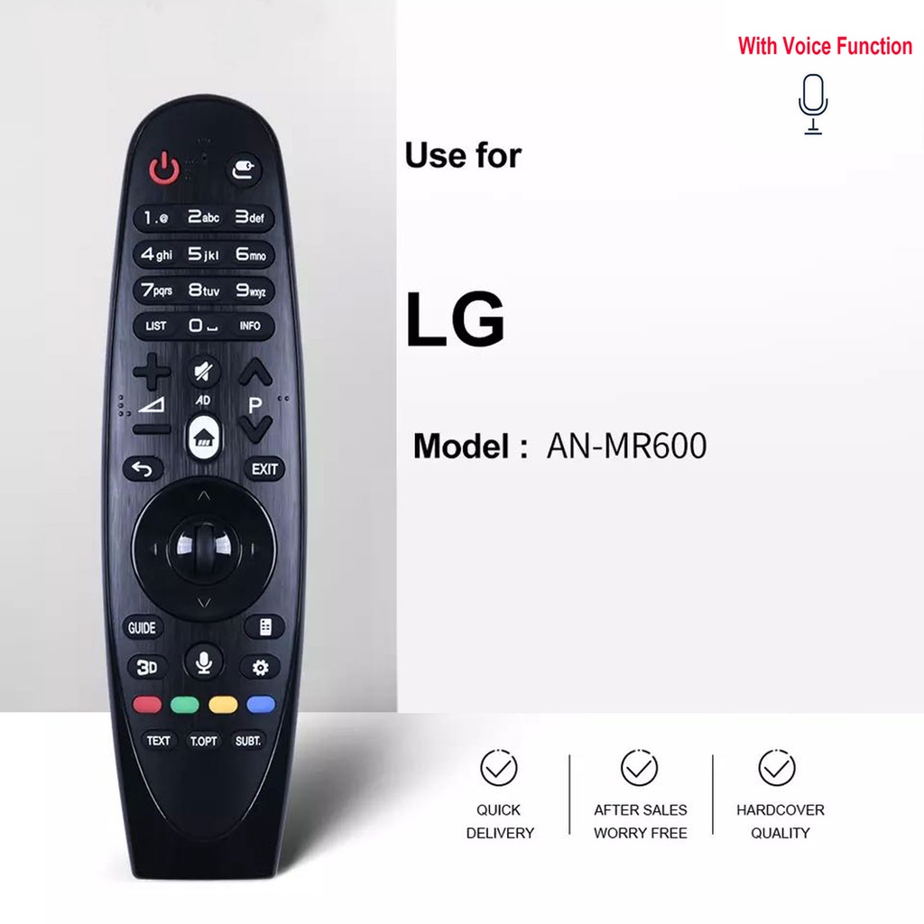 MR600-no voice Remote Control AN-MR600 for LG Magic Smart LED TV ...
