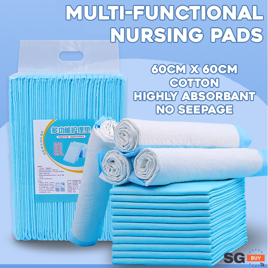 50/100 Pc Disposable Adult Nursing Pad Incontinence Sheet for Elderly ...