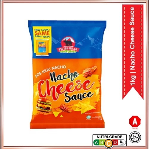 SWISS BEAR NACHO CHEESE SAUCE (HALAL) 1KG EXP OCT - DEC 2024 ASEAN.OS ...