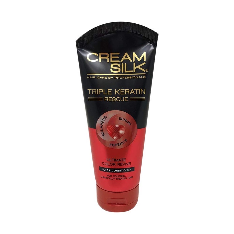 Cream Silk Triple Keratin Rescue Ultimate Color Revive Conditioner ...
