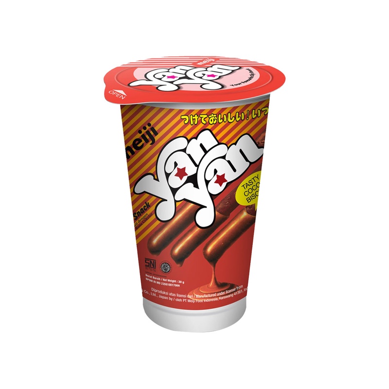 Meiji Yan Yan Stick Biscuit 30gr | Shopee Singapore
