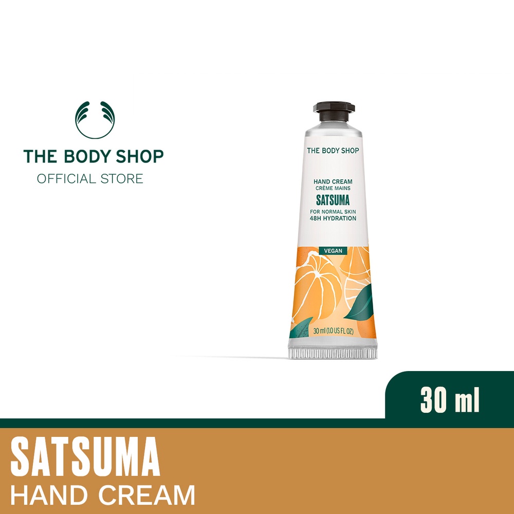 The Body Shop Satsuma Hand Cream (30ml) | Shopee Singapore