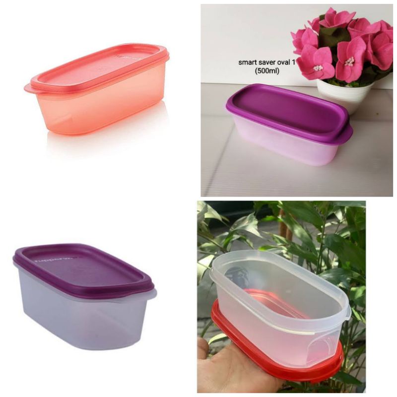 Midi treasure 500 ml Tupperware oval lunch 500 ml smart saver oval ...