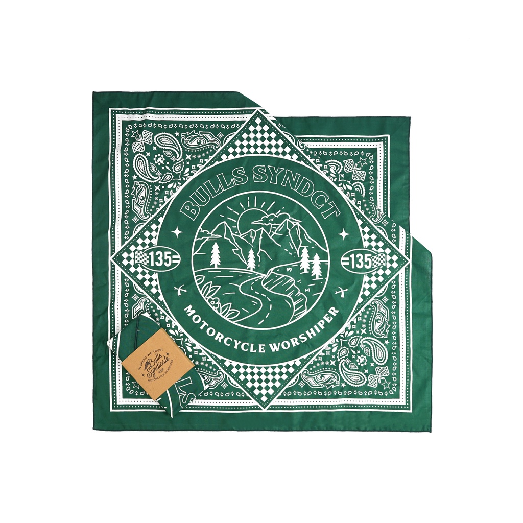 Bulls SYNDICATE Bandana Bs Natural Paisley | Shopee Singapore