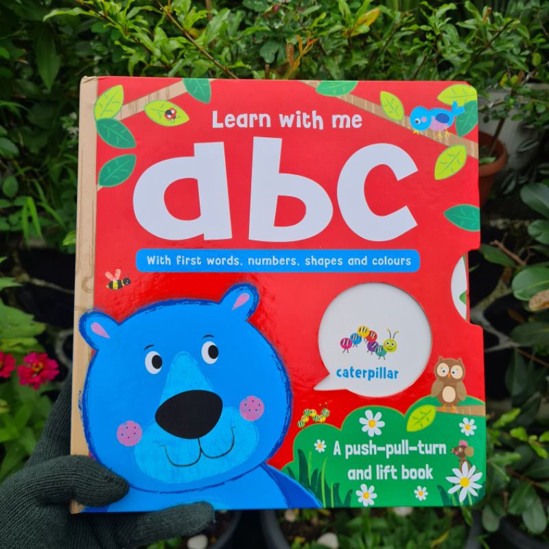 Learn WITH ME ABC (Children's Book: Board Book) | Shopee Singapore