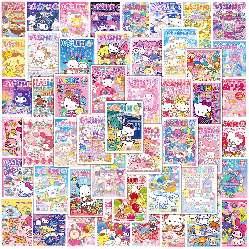 110Pcs/Set S-Cartoon . Comics Magazine Series A Mini Poster Stickers ...