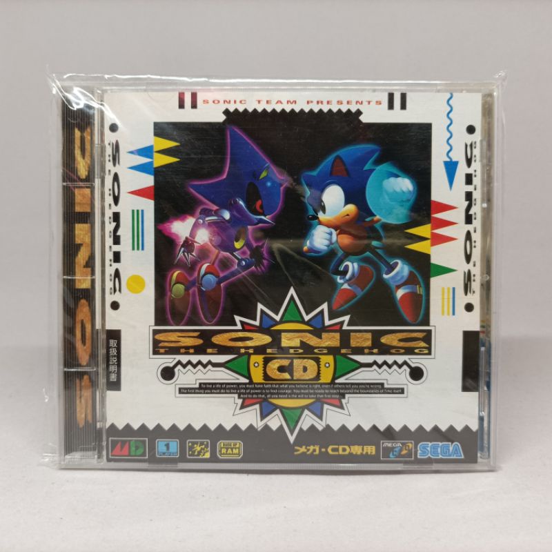 [Rare] Sonic the Hedgehog CD (MD-CD) | Original Game Disc SEGA Mega-CD Japanese Product Normal ...