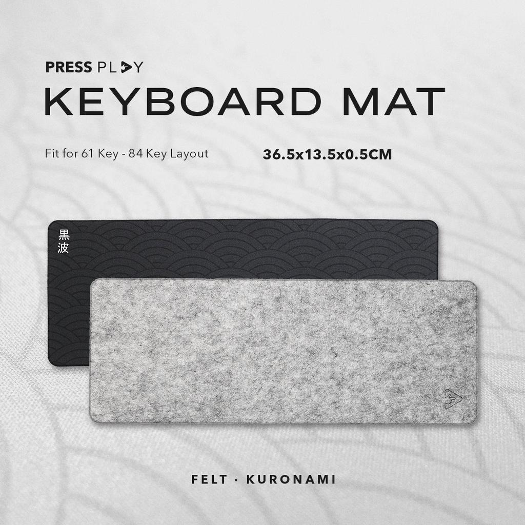 Keyboard Mat Mini Deskmat by Press Play | Shopee Singapore