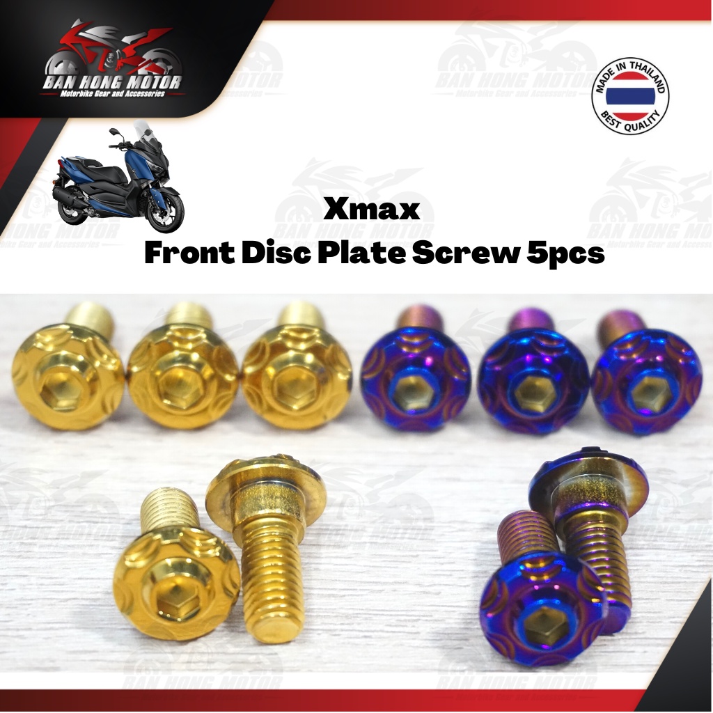 XMAX Screw Set Bolt Screws Titanium Screw CVT Cover/Coverset ...