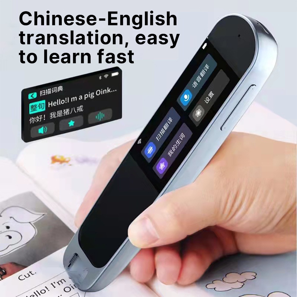 Portable Dictionary Translation Pen 2.8-Inch HD Touch Screen Text ...