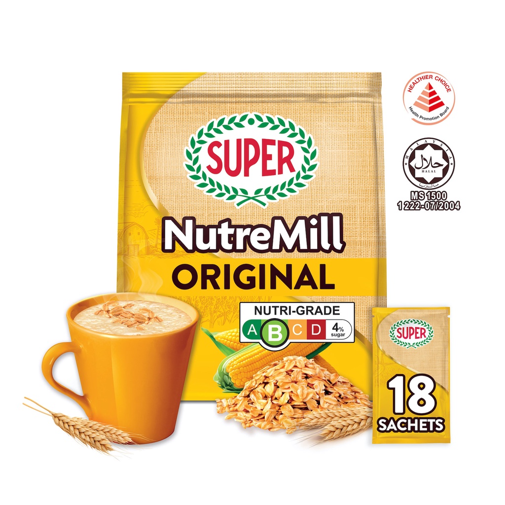 Super 3 in 1 Instant Cereal Drink Original (20x30g) | Shopee Singapore