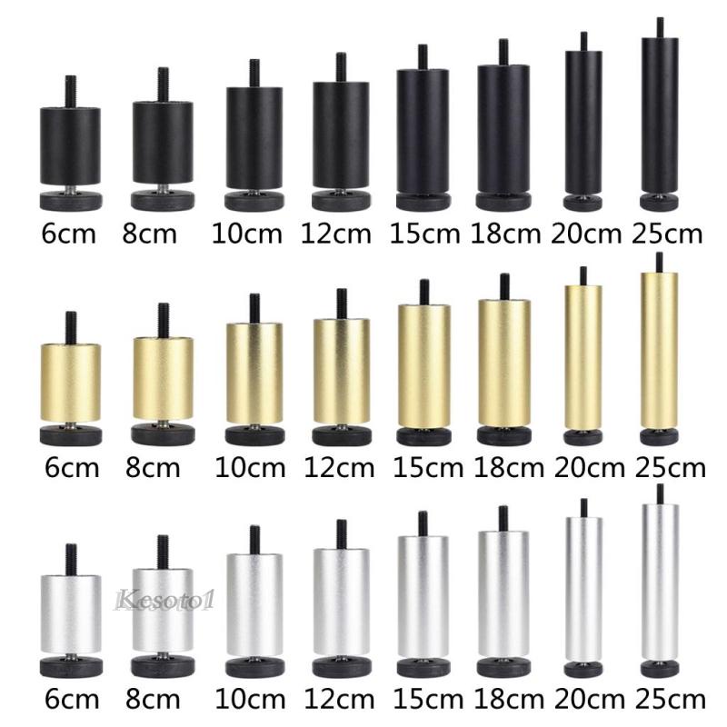 [Kesoto1] 4pcs Aluminum Alloy Furniture Legs Sofa Couch Table Cabinet ...