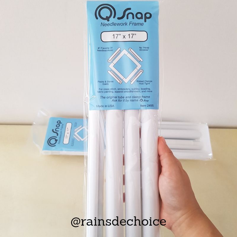 QSnap PVC Frame for Quilting, Cross Stitch, Embroidery (Per QSnap Frame) | Shopee Singapore