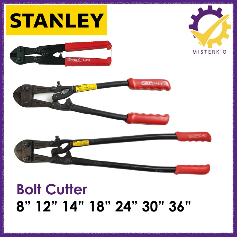 Stanley Bolt Cutter 8" 12" 14" 18" 24" 30" 36" | Shopee Singapore
