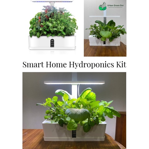 Smart Home Hydroponics Kit for Indoor Gardening Aerogarden | Shopee ...