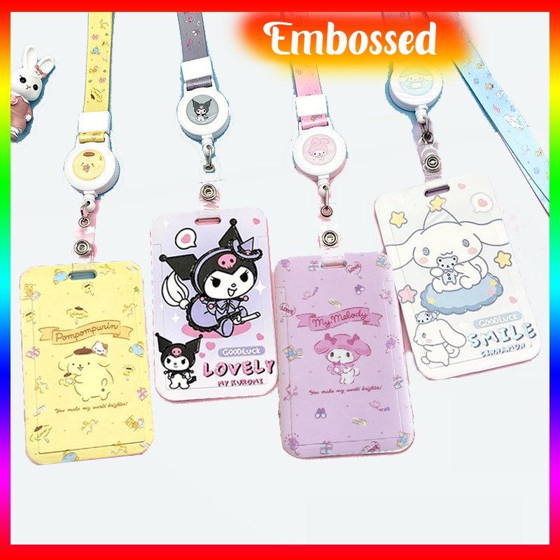 Melody Card Holder Scalable Cartoon Card Protection Case for Bus Bank ...