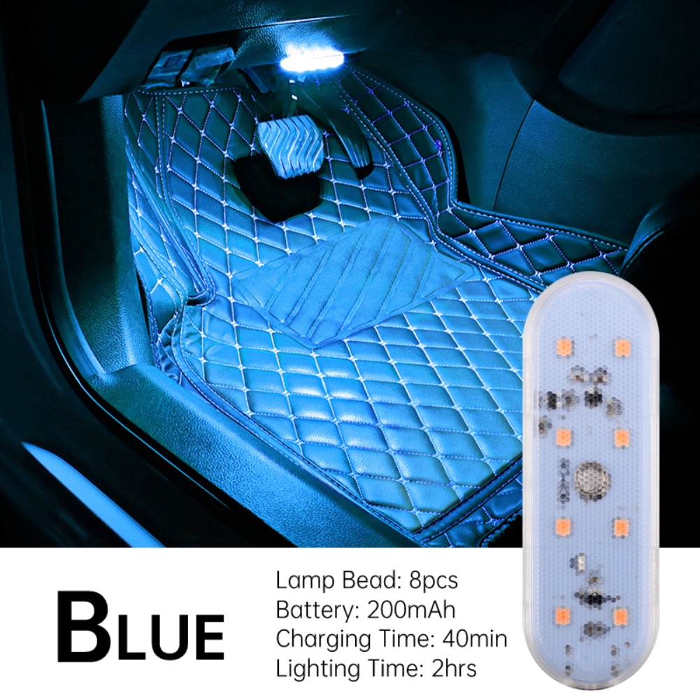 Car Led Touch Lights Decorative Lamp Touch Light Car Interior Magnetic ...