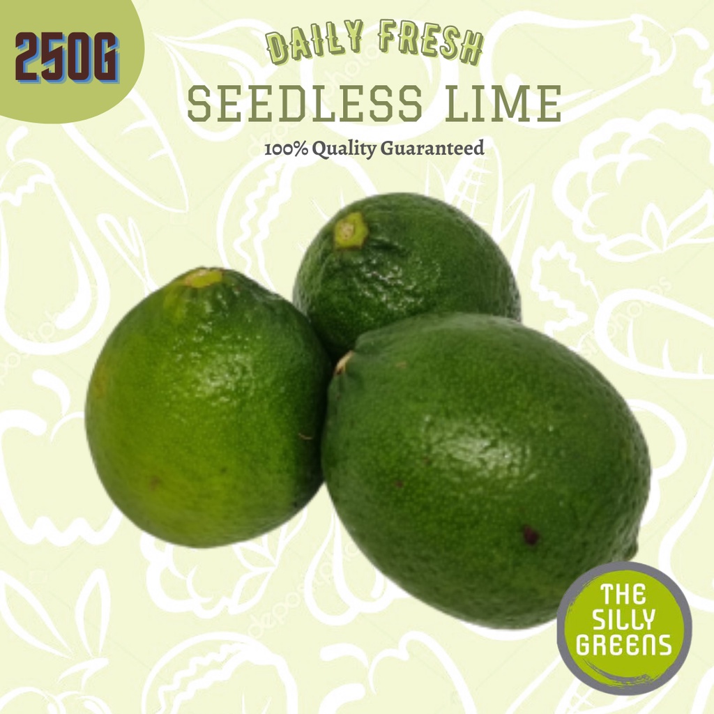 [TheSillyGreens] Seedless Lime | 250g (Packet) | Shopee Singapore