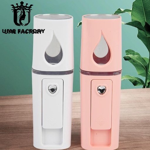 Nano Mist Spray USB Face Sprayer 20ml Spray Mini Rechargeable Portable ...