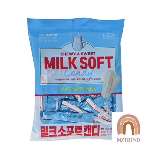 [MZTREND] EMART NO BRAND Milk Soft Candy 250g | Shopee Singapore