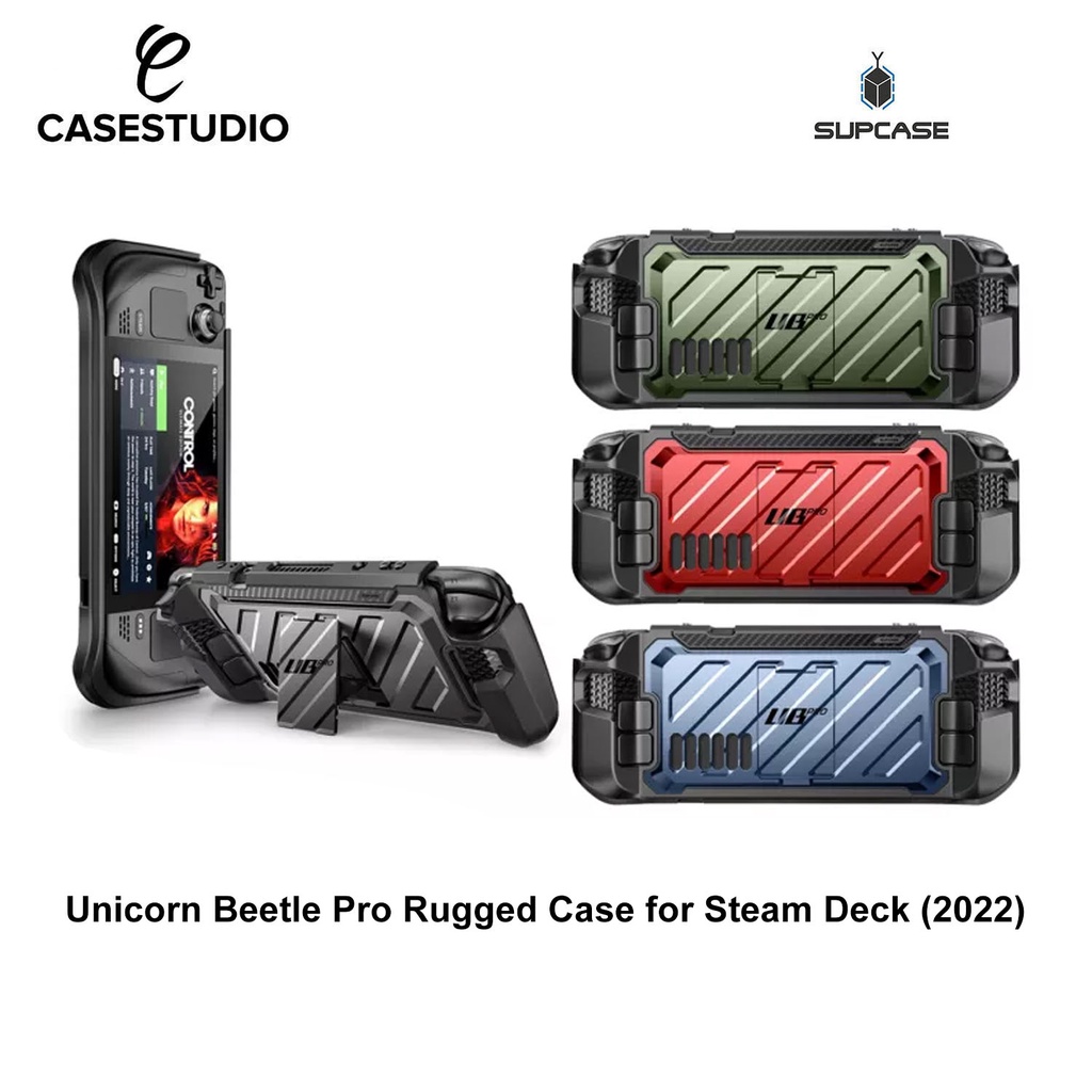 Supcase Unicorn Beetle Pro Rugged Case for Steam Deck (2022) | Shopee ...
