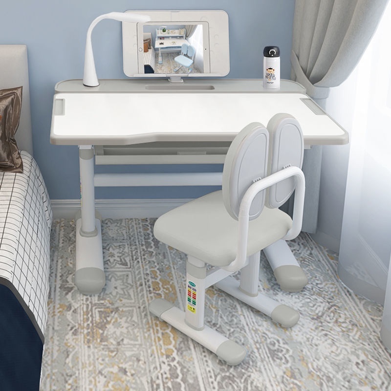 Kids Study Table Children Ergonomic Study Desk Table Chair Lightweight ...