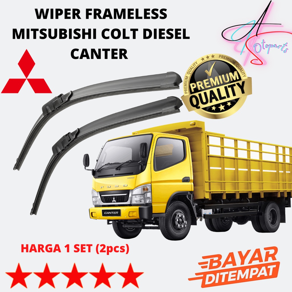 Mitsubishi Colt Diesel Canter Frameless Truck Wiper Frameless Truck ...