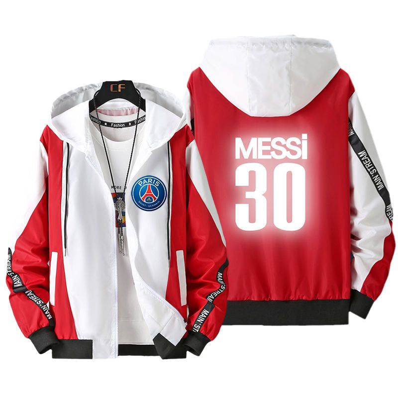 PSG Messi Mbappe Neymar Football Training Coat | Shopee Singapore