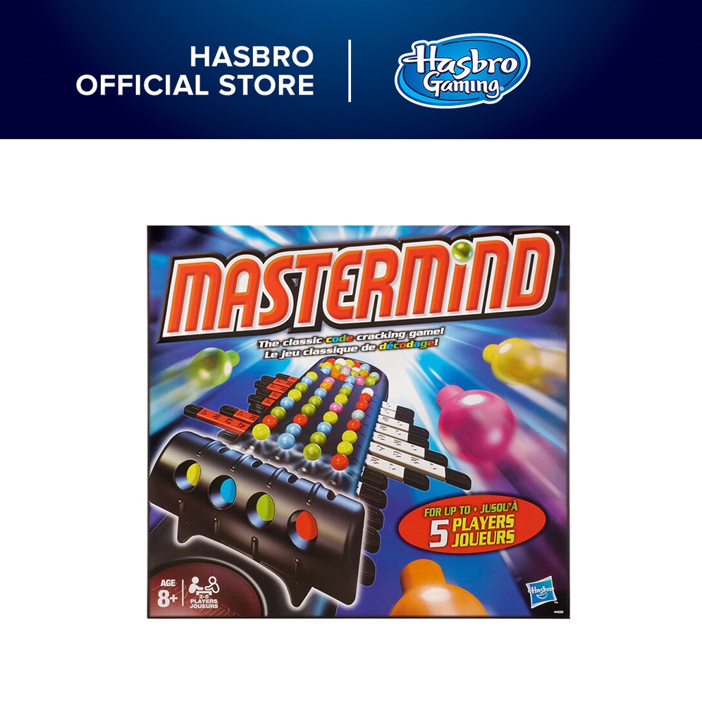 Hasbro Gaming Mastermind The Classic Code Cracking Game for Ages 8 & Up ...